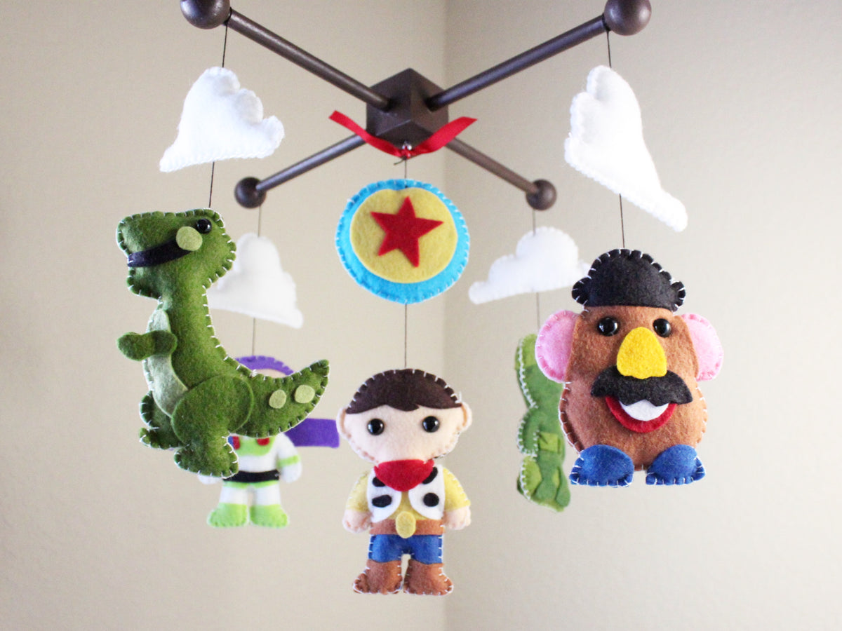 Toy Story mobile, Baby Crib Mobile, Nursery Room Decor – Dropsofcolorshop